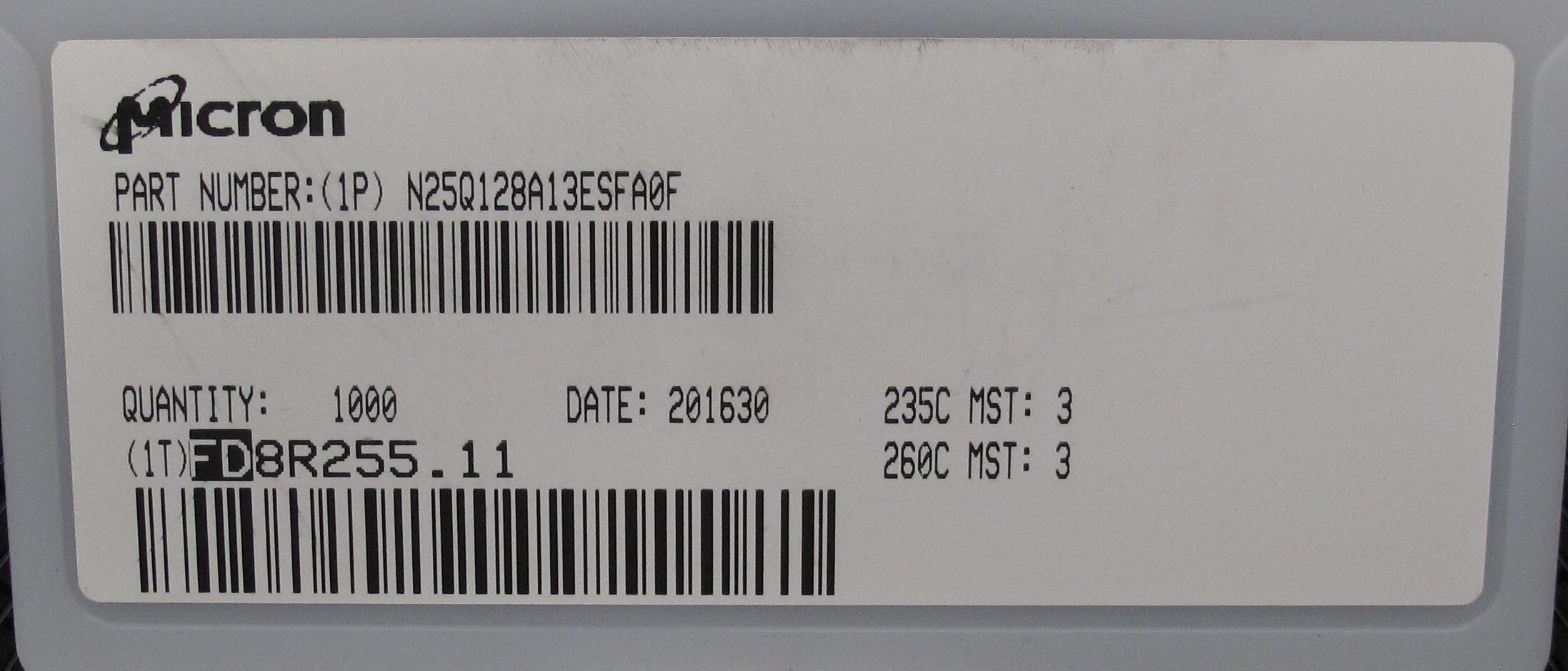 N25Q128A13ESFA0F Micron | Component Sense