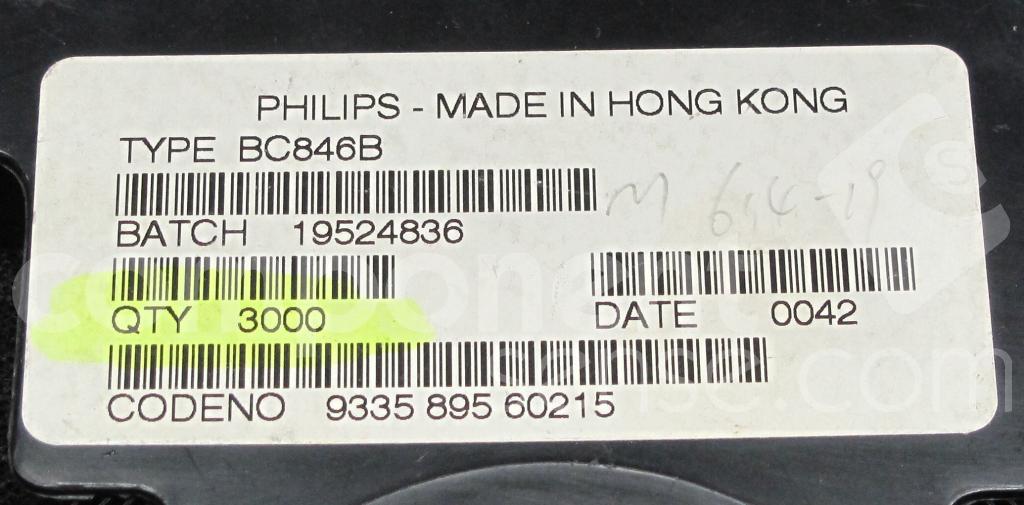 BC846B Philips, NXP Semiconductors, National Semiconductor (NSC ...
