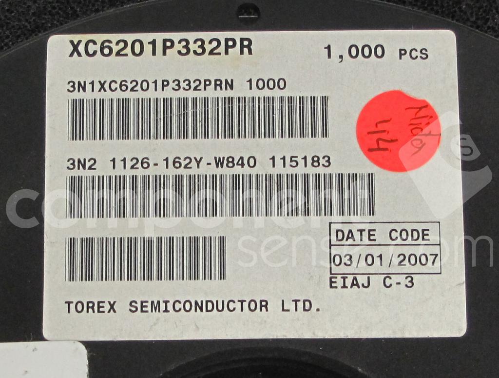 XC6201P332PR Torex Semiconductor | Component Sense
