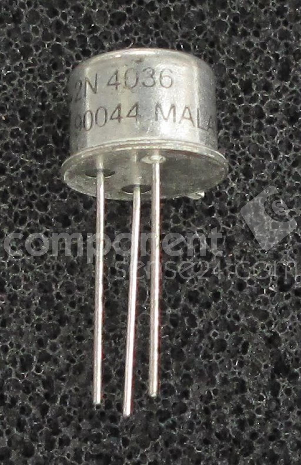 2N4036 STMicroelectronics | Component Sense