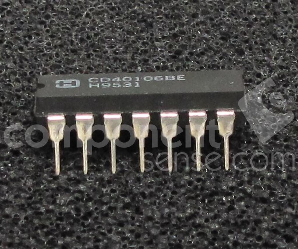 CD40106BE Texas Instruments, Harris Corporation (Intersil) | Component ...