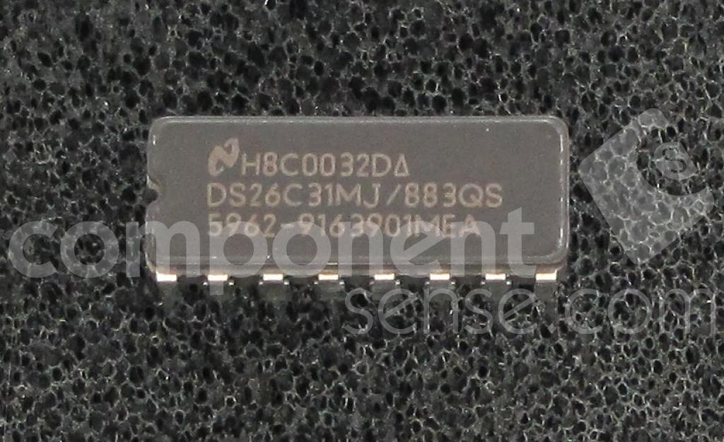 DS26C31MJ/883QS National Semiconductor (NSC) | Component Sense