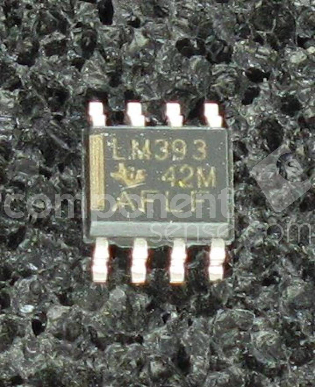 LM393D STMicroelectronics, Texas Instruments | Component Sense