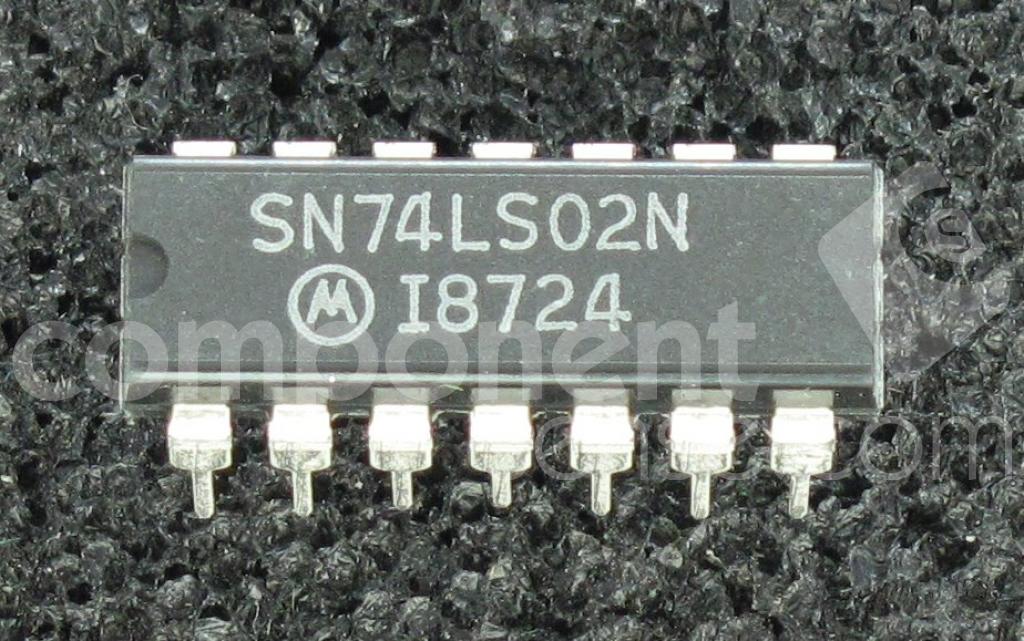 SN74LS02N Texas Instruments, Motorola Semiconductor (Freescale), Signetics Corp (Phillips Div ...