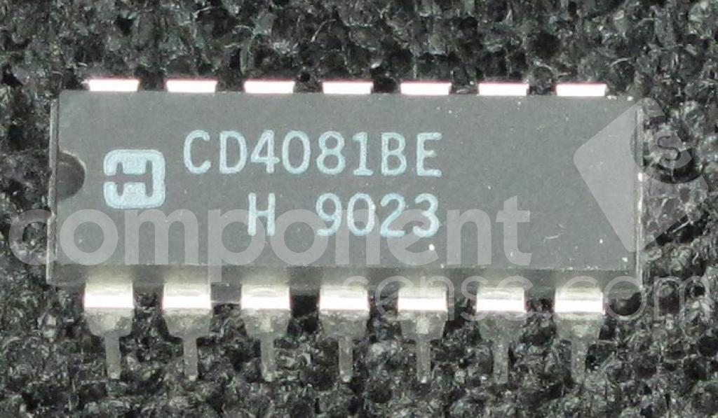 CD4081BE Texas Instruments, Harris Corporation (Intersil) | Component Sense