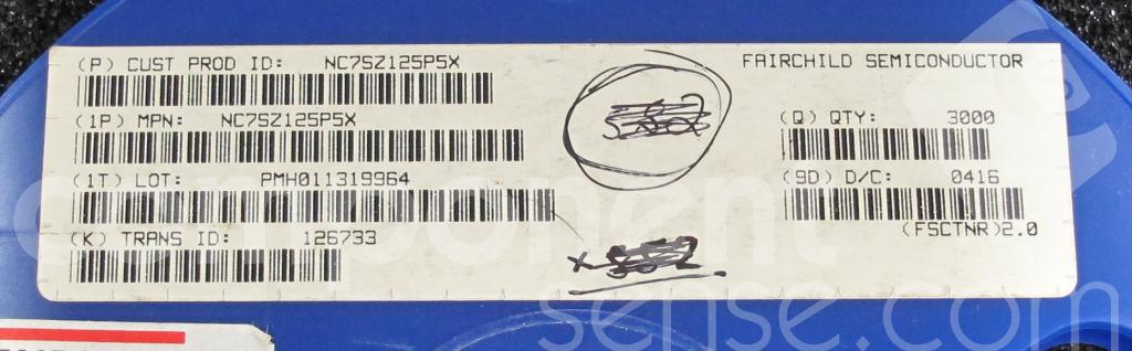 NC7SZ125P5X Fairchild Semiconductor | Component Sense