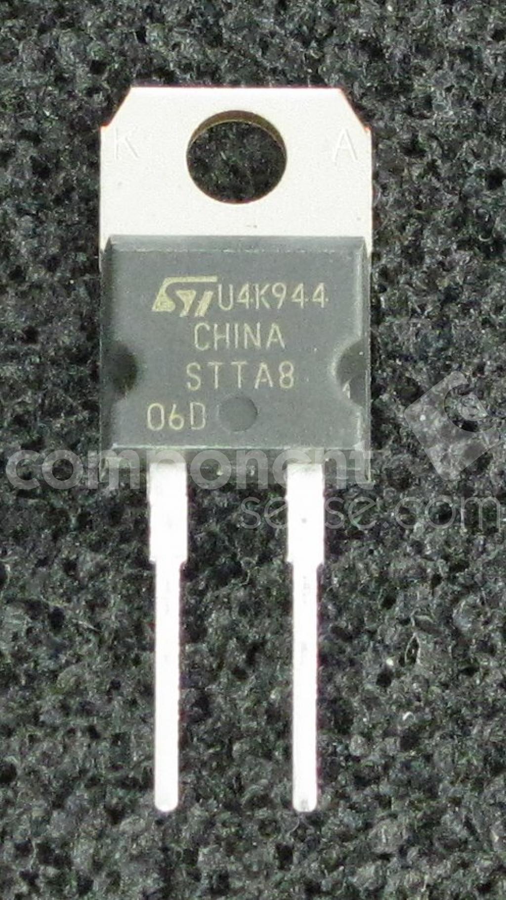 STTA806D STMicroelectronics | Component Sense