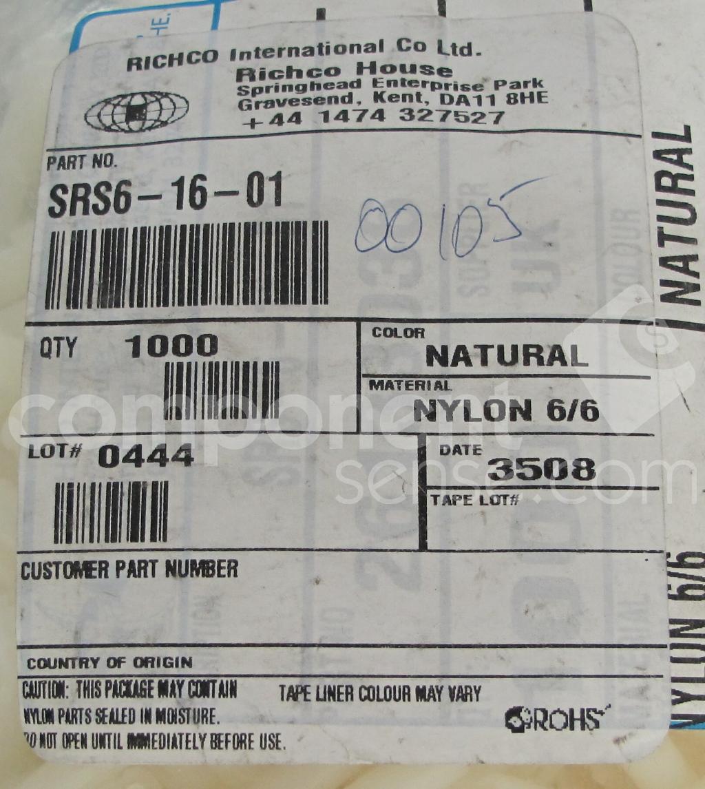SRS6-16-01 Richco Inc | Component Sense