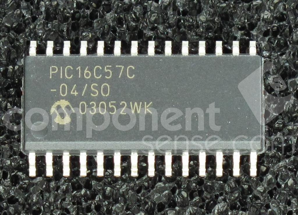 PIC16C57C-04/SO Microchip Technology | Component Sense
