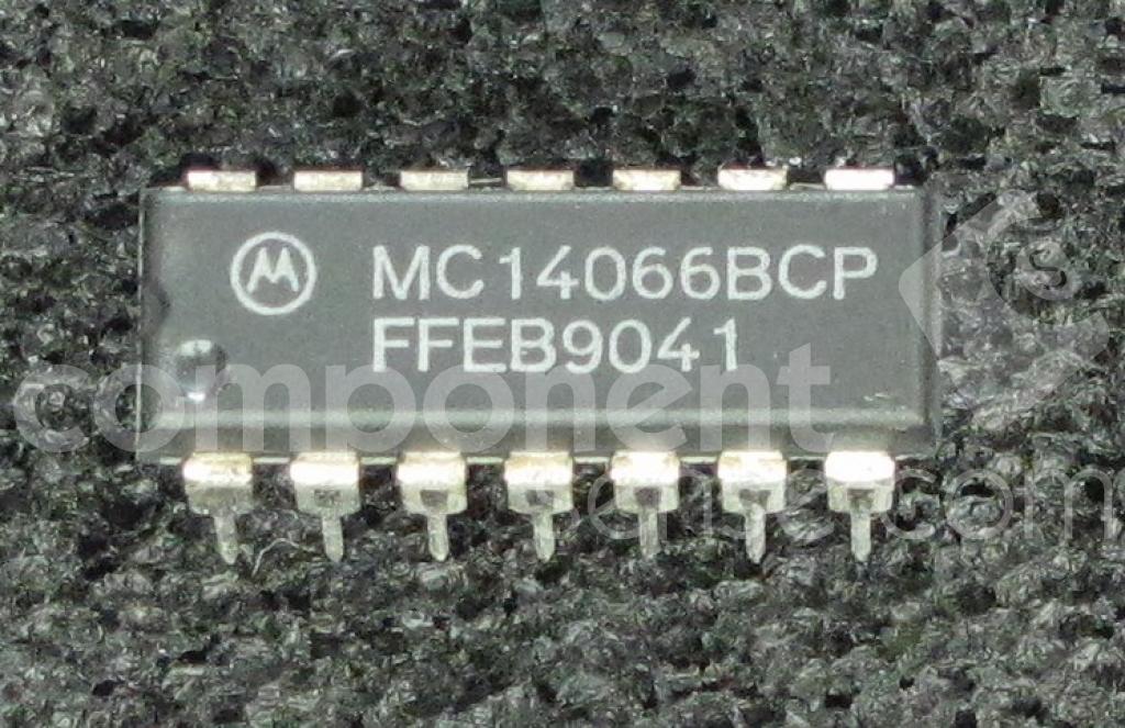 MC14066BCP Motorola Semiconductor (Freescale), ON Semiconductor ...