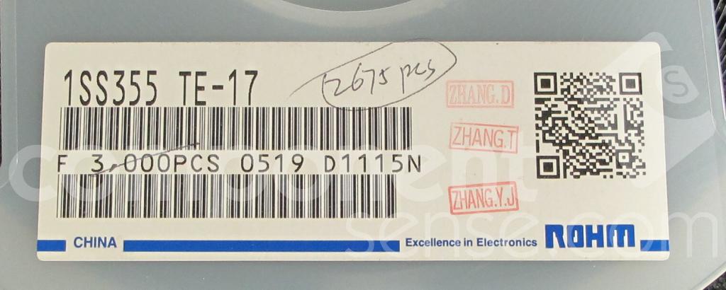 1SS355TE-17 Rohm Semiconductor | Component Sense