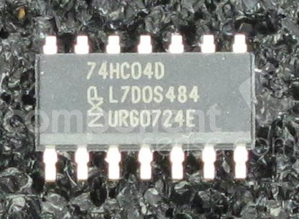 74HC04D NXP Semiconductors, Philips | Component Sense