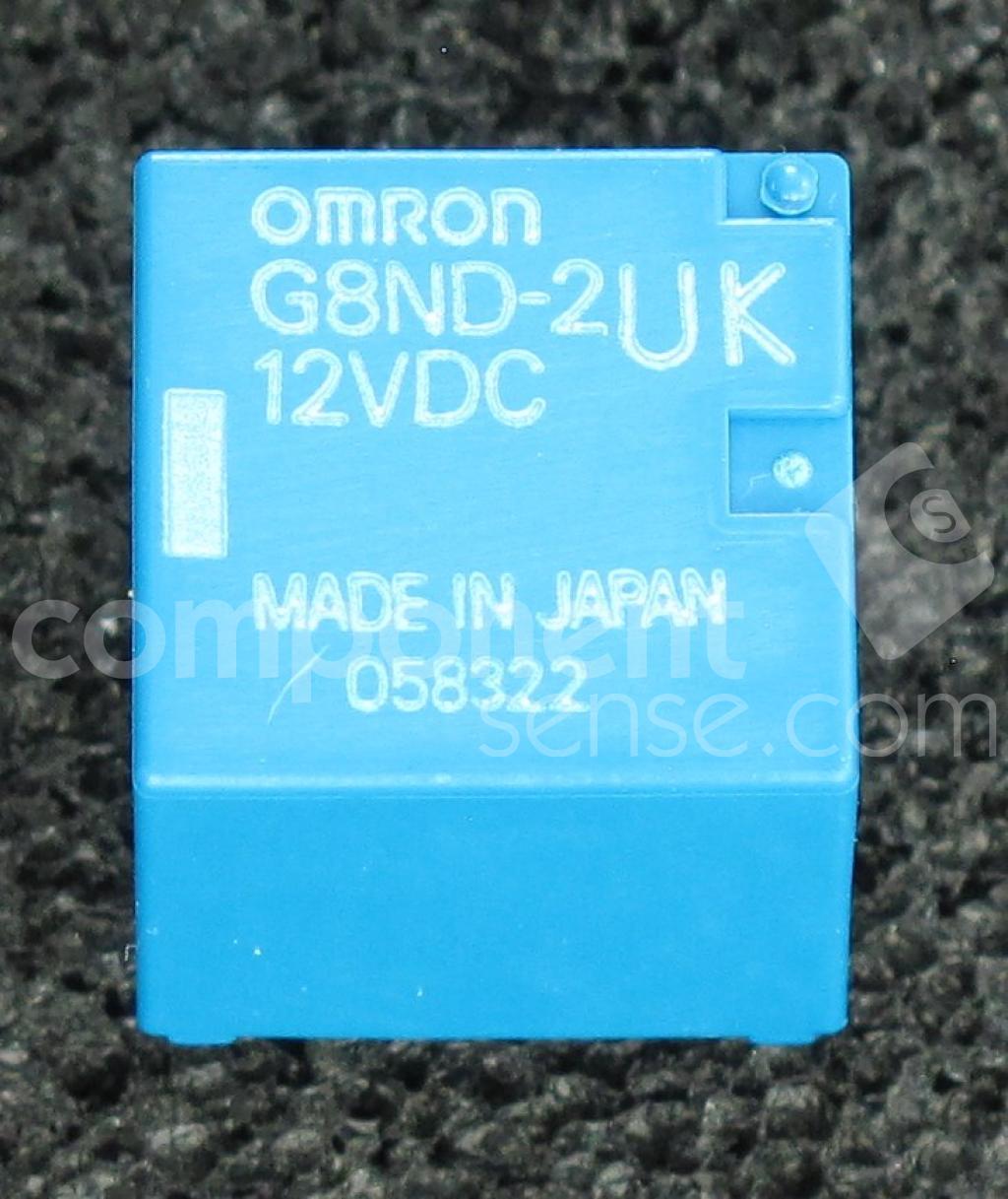 G8ND-2UK-12VDC Omron Corporation | Component Sense