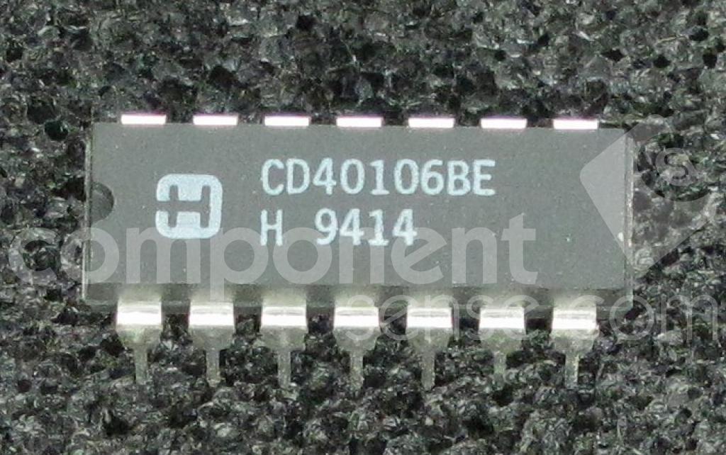 CD40106BE Texas Instruments, Harris Corporation (Intersil) | Component ...