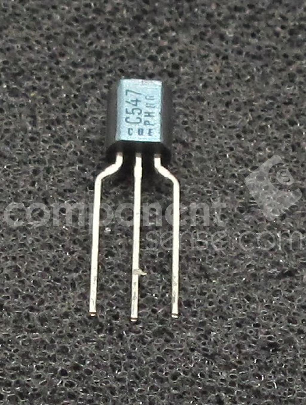 BC547 Philips | Component Sense