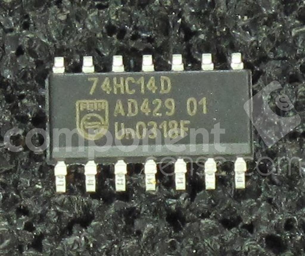 74HC14D Philips, NXP Semiconductors, Philips Semiconductor | Component ...