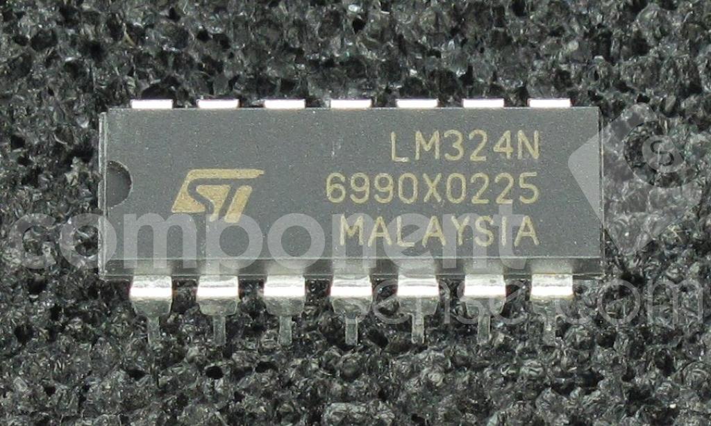 LM324N STMicroelectronics, National Semiconductor (NSC), Texas ...