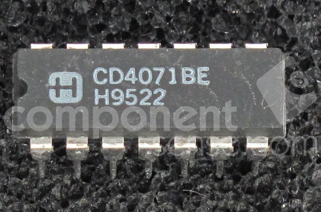 CD4071BE Texas Instruments, RCA (Bought by GE, GE by Harris), Harris ...