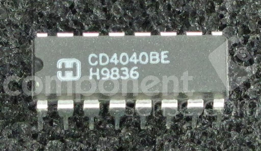 CD4040BE Texas Instruments, Harris Corporation (Intersil) | Component Sense