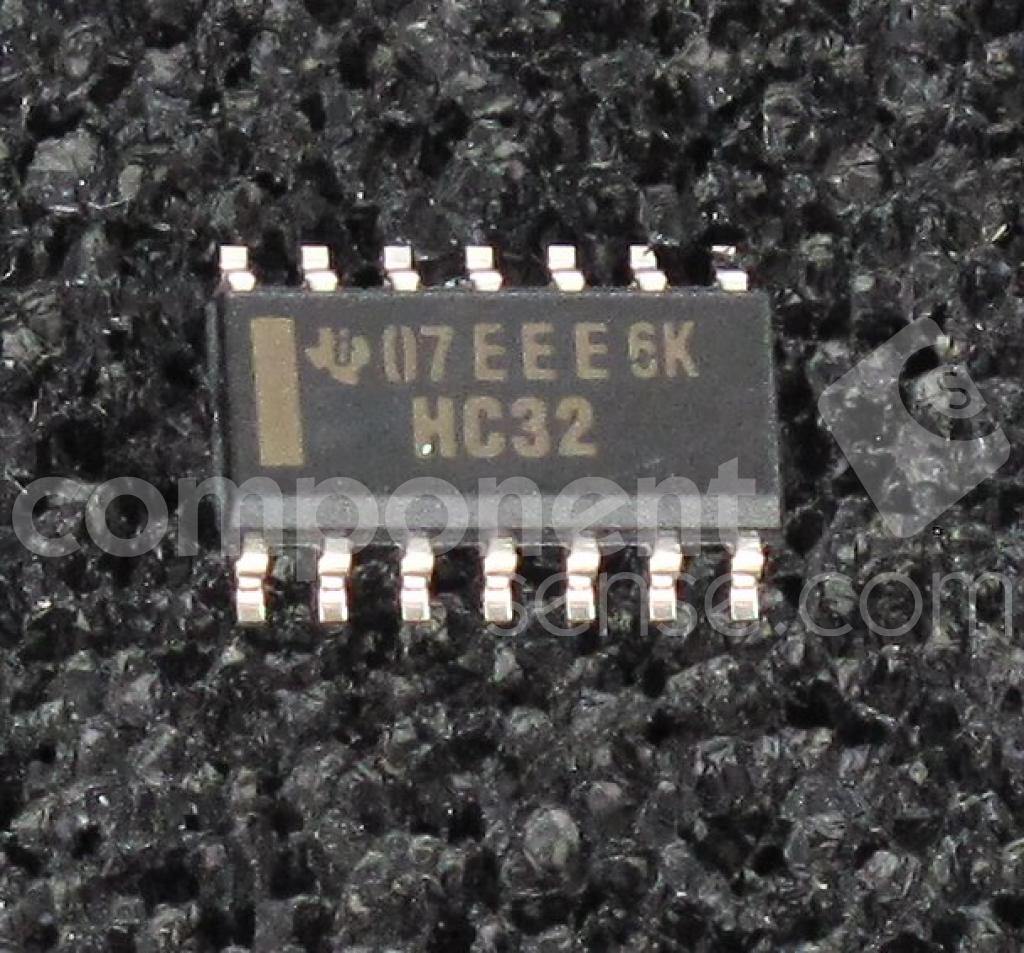SN74HC32D Texas Instruments | Component Sense