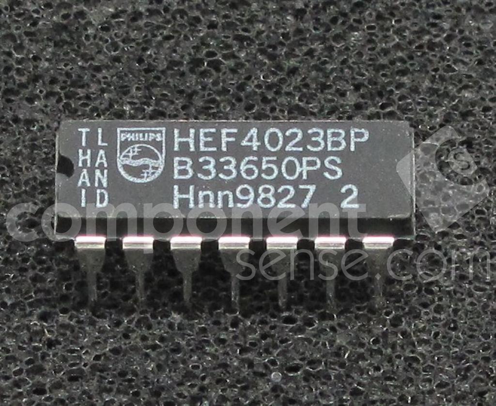 HEF4023BP Philips, NXP Semiconductors | Component Sense