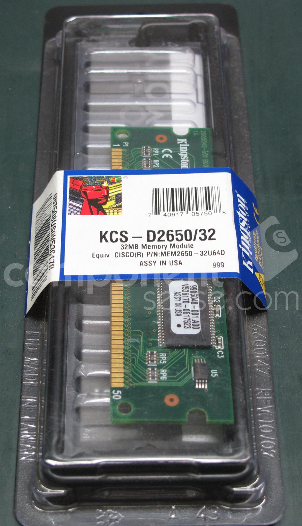 KCS-D2650/32 Kingston Technology | Component Sense