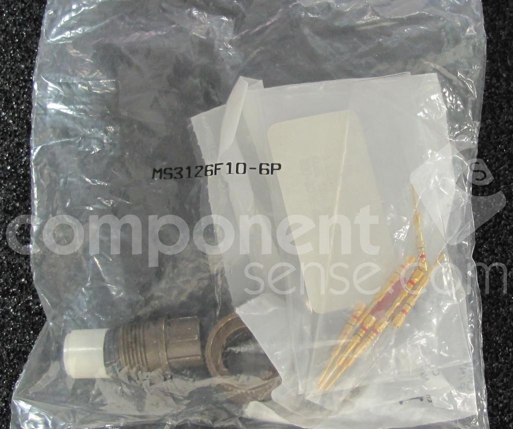MS3126F10-6P ITT Cannon (All Div) | Component Sense