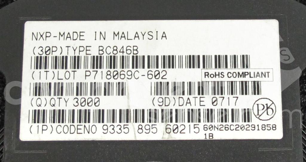 BC846B Philips, NXP Semiconductors, National Semiconductor (NSC ...