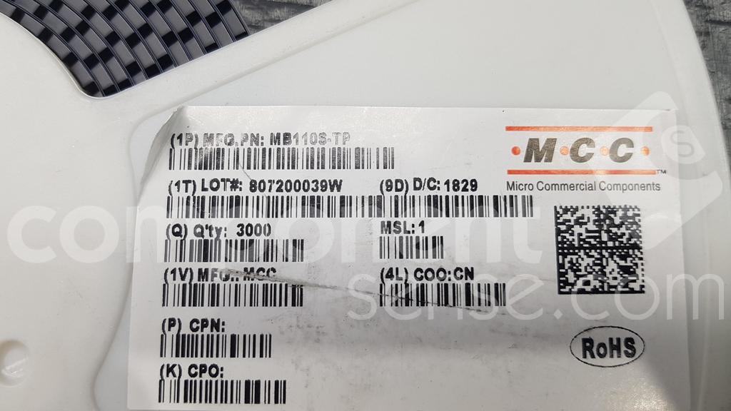 MB110S-TP Micro Commercial Components Corp | Component Sense