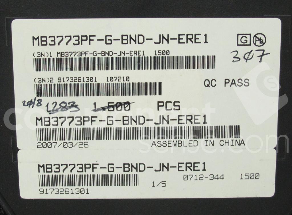 MB3773PF-G-BND-JN-ERE1 Fujitsu Microelectronics | Component Sense