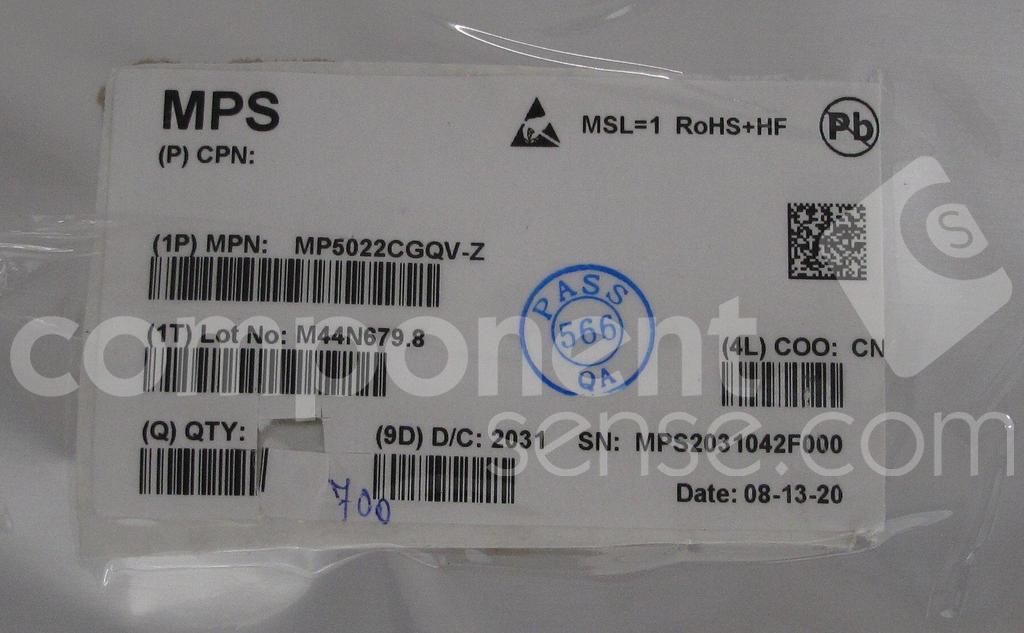 MP5022CGQV-Z MPS | Component Sense