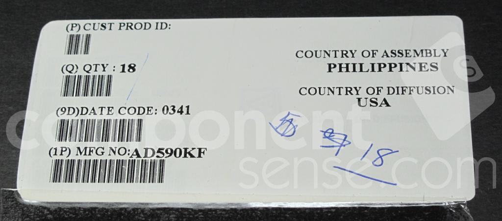 AD590KF Analog Devices Inc. (ADI) | Component Sense