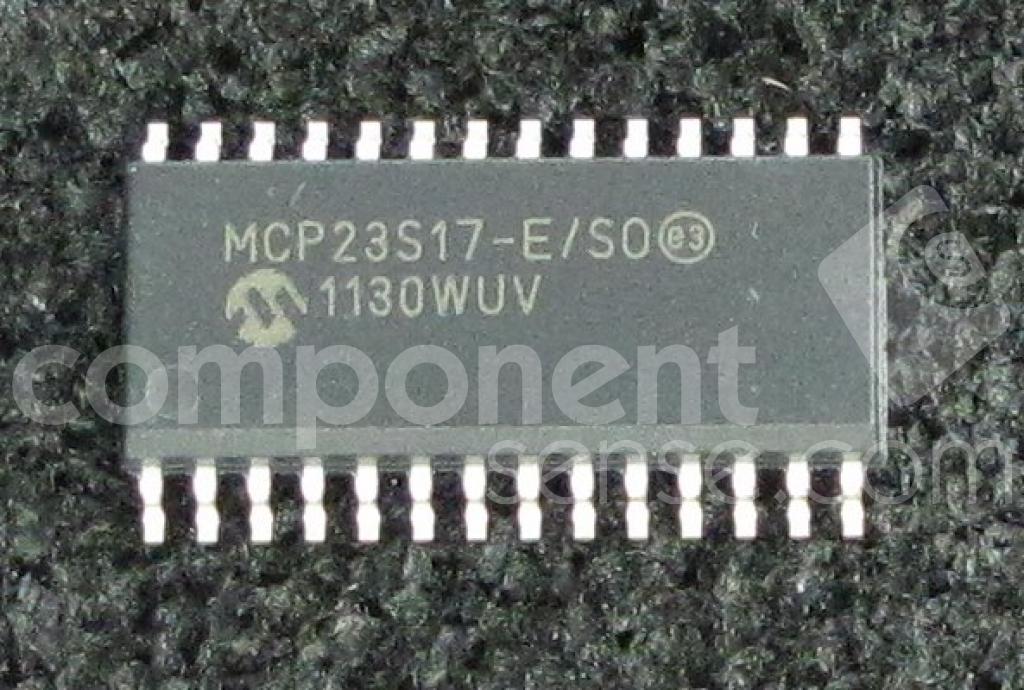 MCP23S17-E/SO Microchip Technology, Microchip | Component Sense