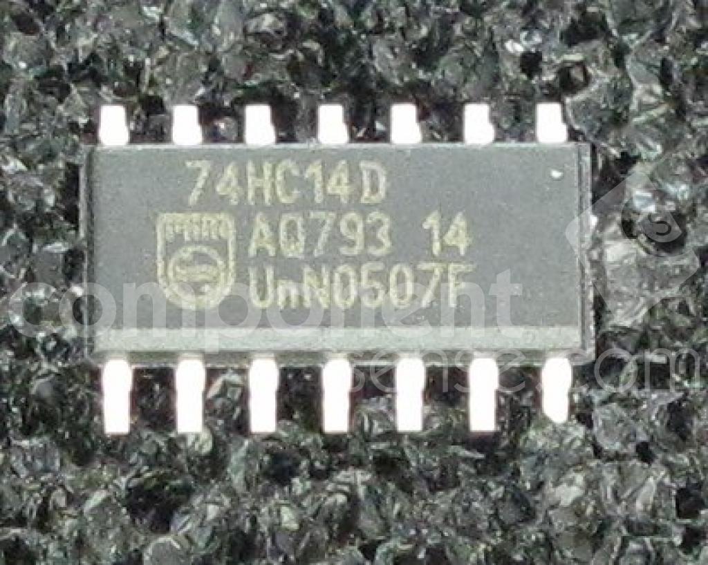74HC14D Philips, NXP Semiconductors, Philips Semiconductor | Component ...