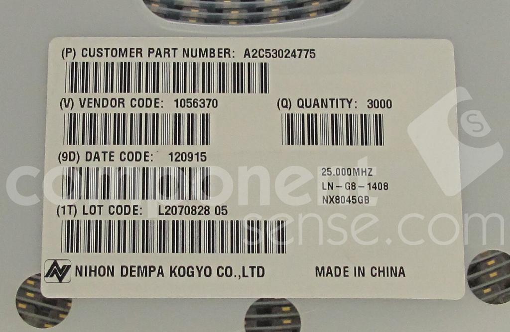 NX8045GB Nihon Dempa Kogyo (NDK) | Component Sense