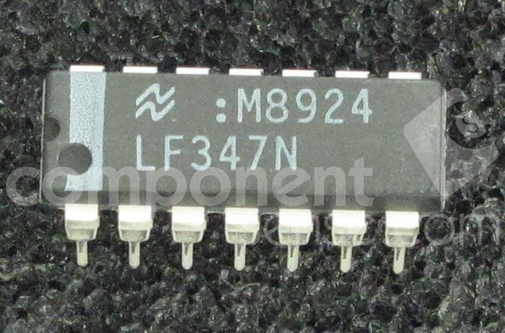 LF347N Motorola Semiconductor (Freescale), National Semiconductor (NSC) | Component Sense