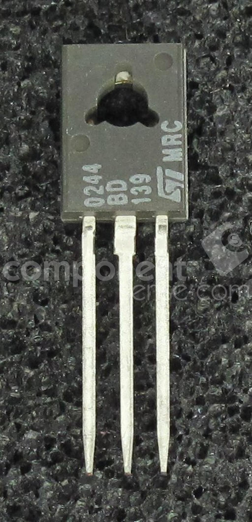BD139 STMicroelectronics | Component Sense
