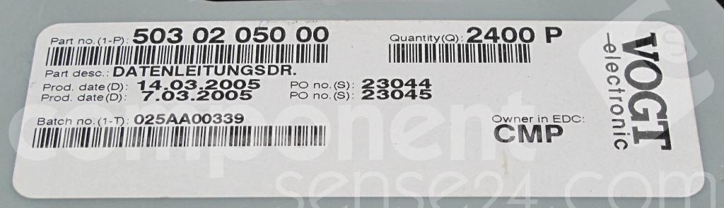 5030205000 VOGT Electronic AG | Component Sense