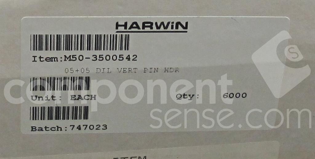 M50-3500542 Harwin | Component Sense