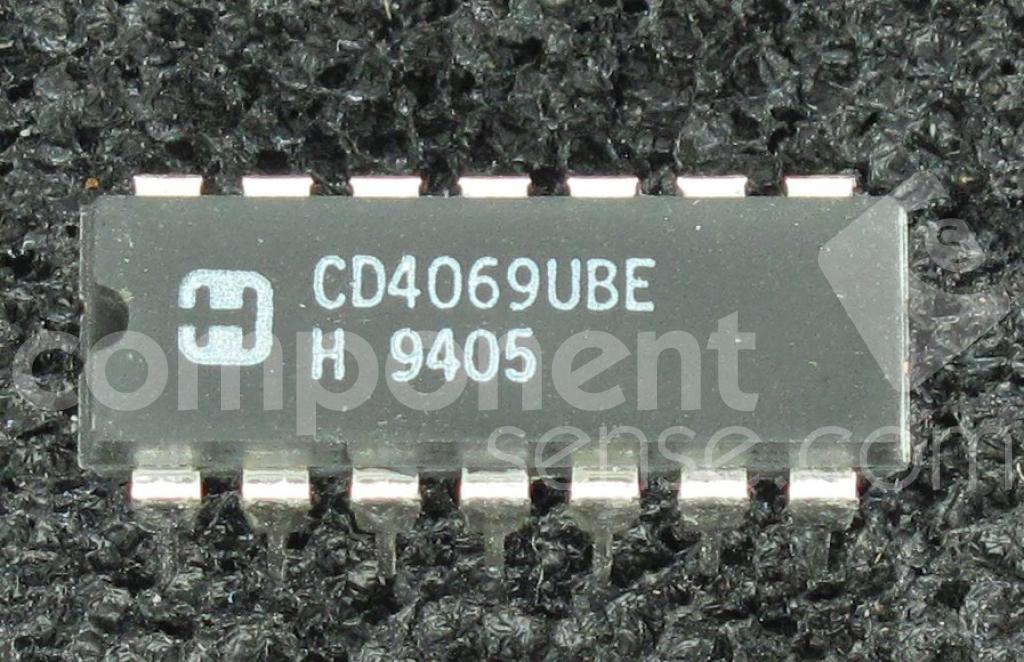 CD4069UBE Harris Corporation (Intersil), Texas Instruments | Component ...