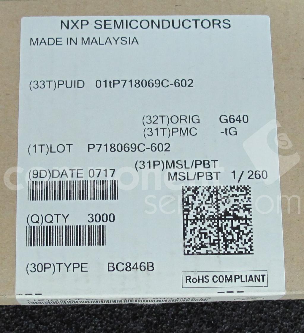 BC846B Philips, NXP Semiconductors, National Semiconductor (NSC ...
