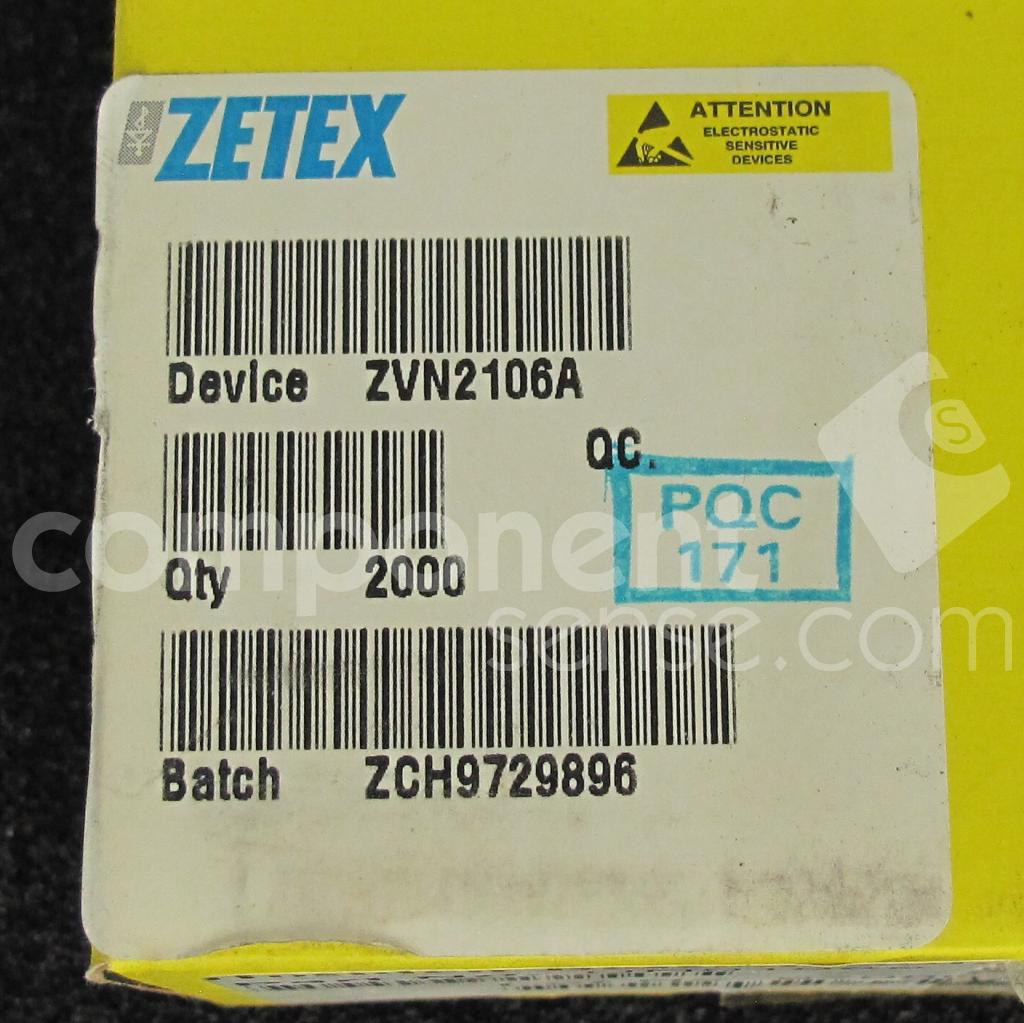 ZVN2106A Zetex Inc | Component Sense