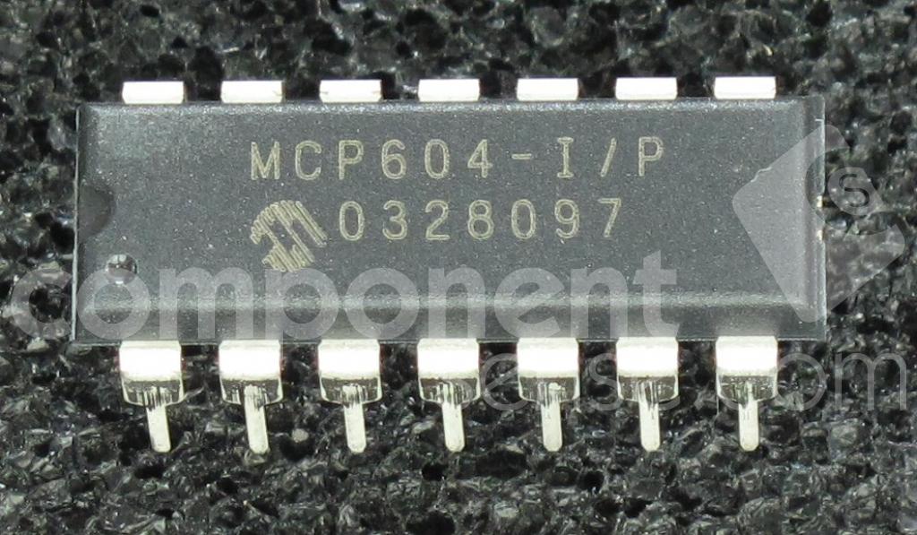 MCP604-I/P Microchip Technology | Component Sense