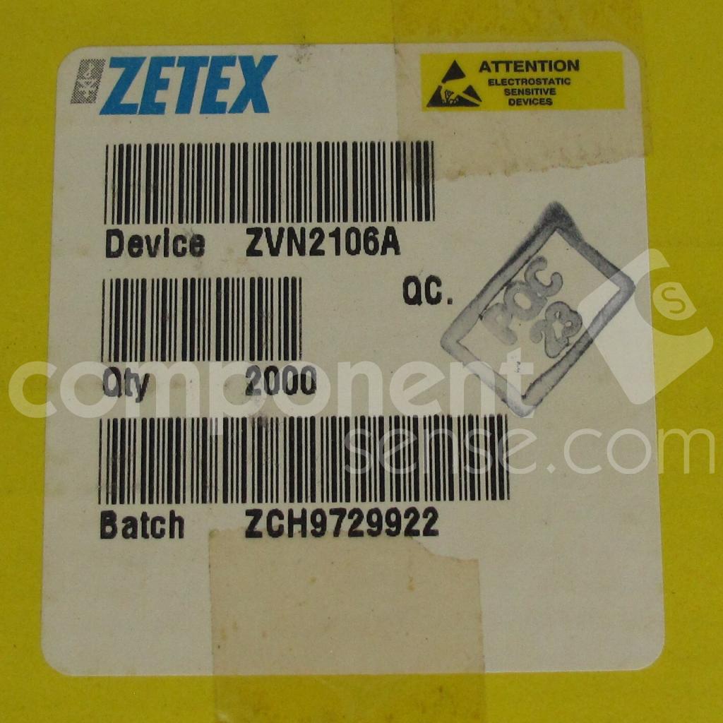 ZVN2106A Zetex Inc | Component Sense